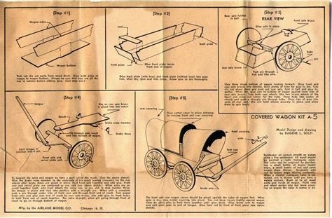 Covered Wagon Assembly Instructions Covered Wagon Wagons Cover