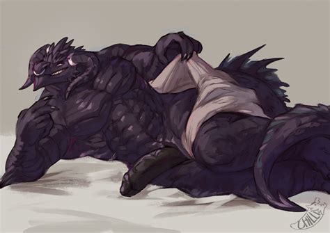 Rule 34 Anthro Artist Logo Babanasaur Black Body Black Claws Black