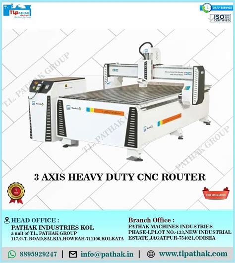Axis Heavy Duty CNC Router Machine KW At In Howrah ID