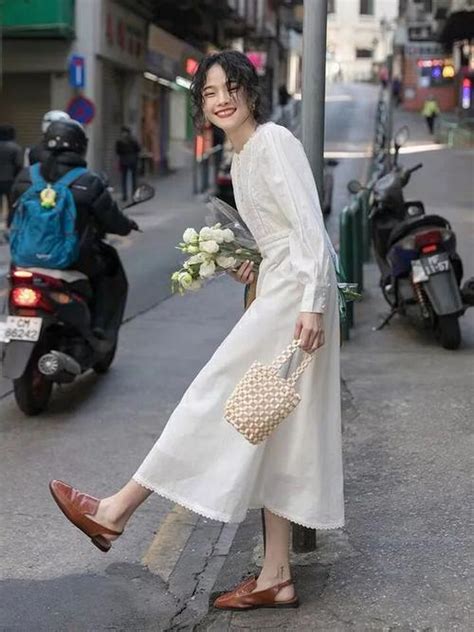 白裙子搭配什么鞋子 白裙子配什么鞋子好看图片3配图网
