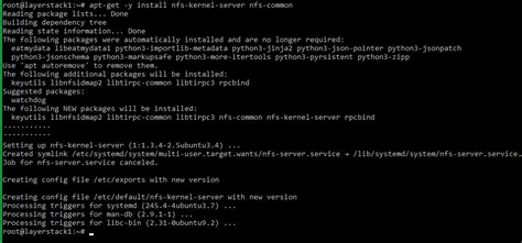 Layerstack Tutorials Layerstack How To Set Up Nfs Share On Linux
