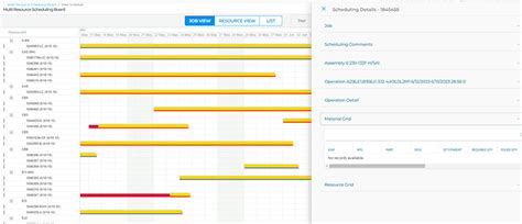 multi resource scheduling board material grid epicor erp 10 epicor user help forum