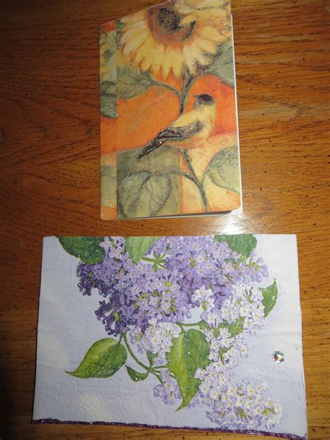 Ever Ready DIY Tutorial On Napkin Notecards Craft Project