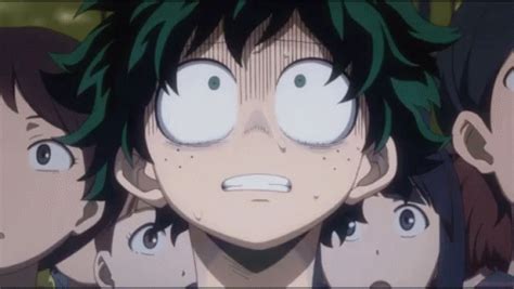 Scared Deku Gif Scared Deku Midoriya Izuku Discover Share Gifs