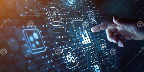 Data Science And Data Analysis Computation On Server Cpu Or Gpu Concept With Finger Touching