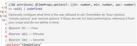 qtime options prop has incorrect type · issue 12243 · quasarframework quasar · github