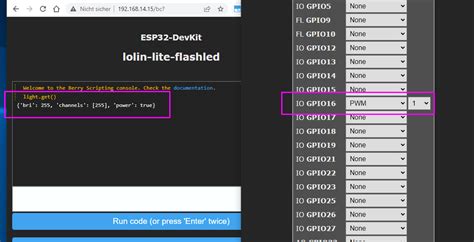 Berry Script No Return For Lightget · Issue 17876 · Arendsttasmota · Github