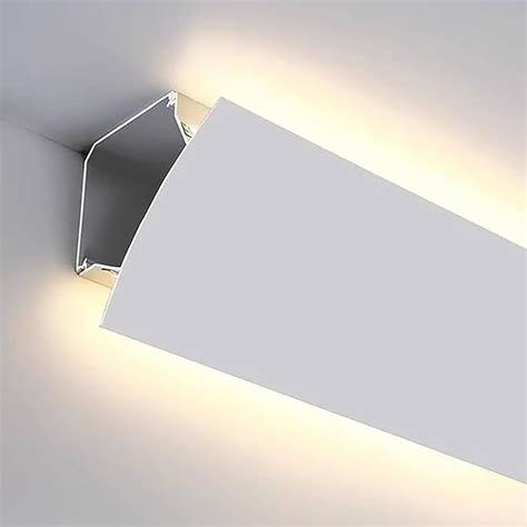 Oracra Crown Moulding Indirect Lighting Led Baseboard Wall Corner Or
