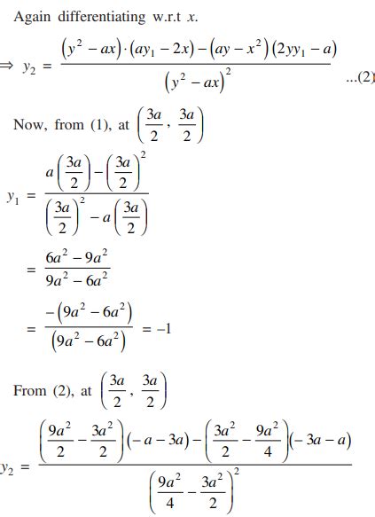 Find The Radius Of Curvature At 3a 2 3a 2 On X 3 Y 3 3axy