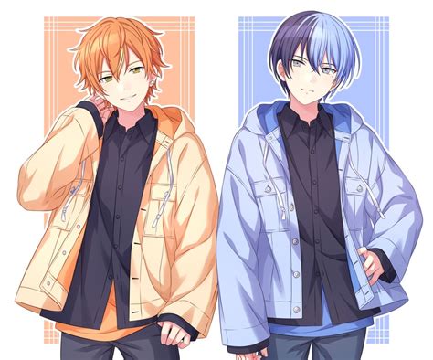 Shinonome Akito And Aoyagi Touya Project Sekai Drawn By Sekina Danbooru