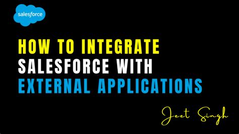 How To Connect Salesforce With External Applications A Complete Guide Jeet Singh