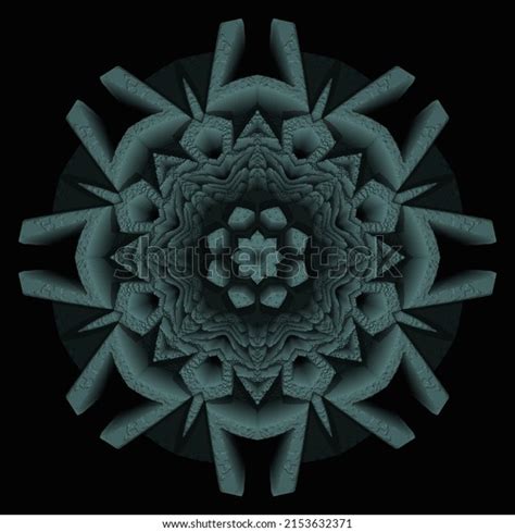 Unique Repetition Texture Details 3d Design Stock Illustration