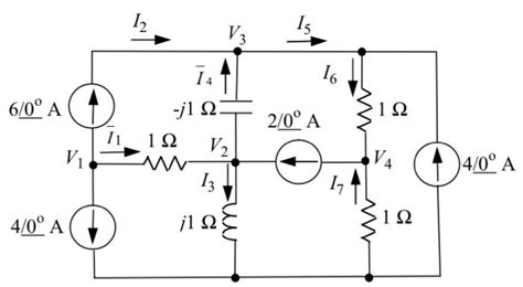 Solved Compute The Currents I1i2i3i4i5i6 And I7