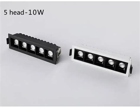 Multi Led Recessed Linear Ceiling Downlights Lighting Home