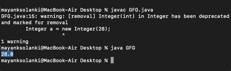 Integer Floatvalue Method In Java Geeksforgeeks