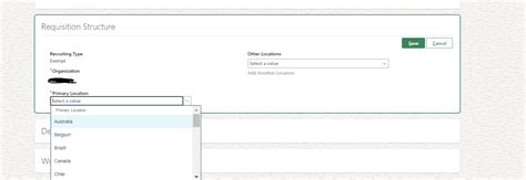 How To Add New Location Under Requisition Primary Location — Cloud Customer Connect