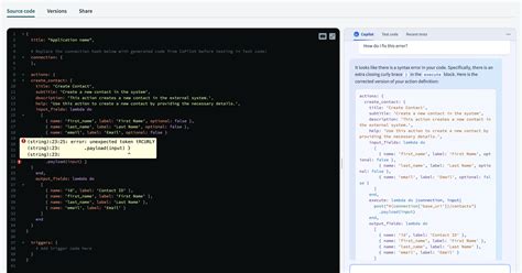 Connector Copilot Workato Docs