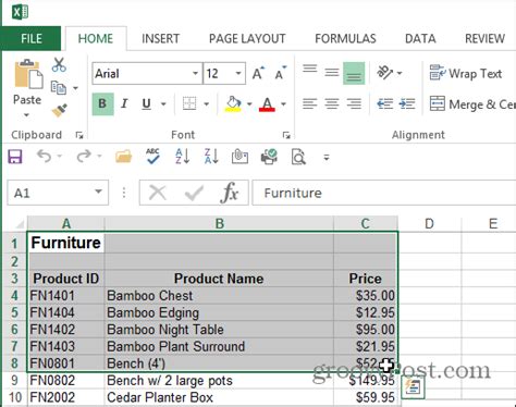How To Print Only A Specific Selected Area Of An Excel Spreadsheet