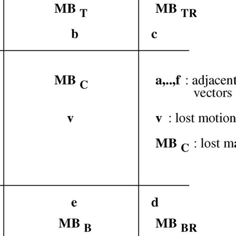 Neighborhood Employed In The Motion Field Interpolation Approaches