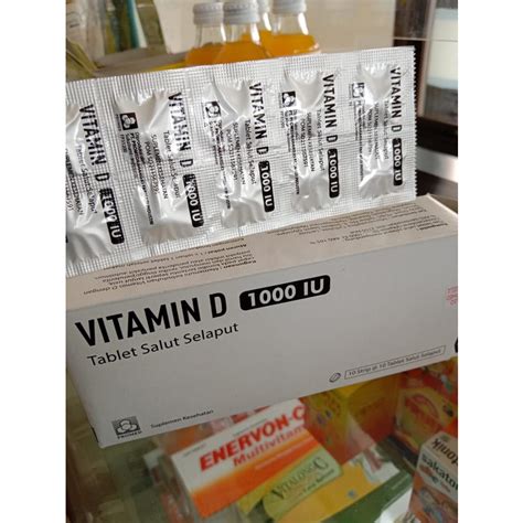 Jual Vitamin D 1000 Iu Shopee Indonesia