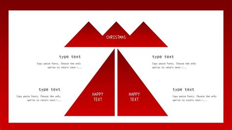 Red And White Sign With Three Triangle Shape Diagrams On It Google Slide Theme And Powerpoint