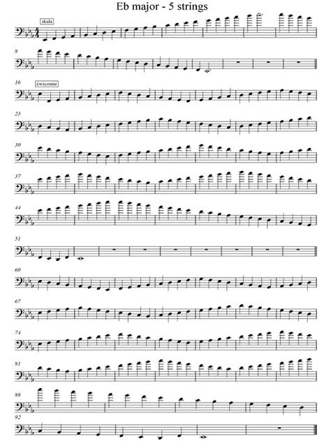 Eb Major 5 Strings Pdf