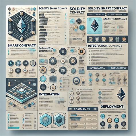 solidity smart contract coding integration and deployment cheat sheet