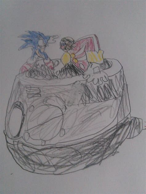 Sonic Vs Robotnik By Supershadowhunter On Deviantart