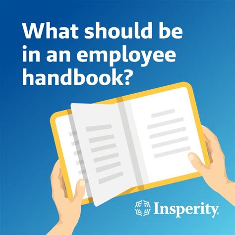 Employeehandbook Insperity Hr Workplacepolicies Hrtips Insperity