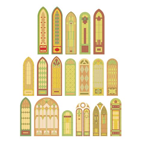 Arch Stained Glass Window Patterns Craftsmanspace