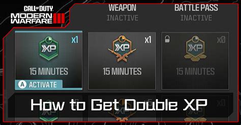 Double Xp Dates And Schedule Call Of Duty Modern Warfare 3 Mw3｜game8