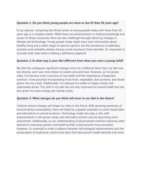 Speaking Part 3 Pdf