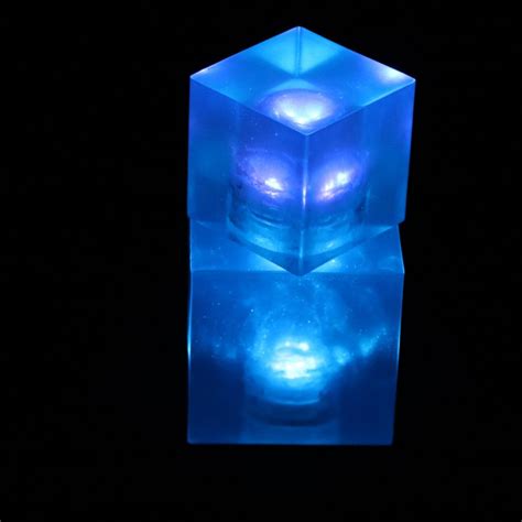 Tesseract Loki Cosmic Cube Tesseract Cube With Led Marvel Etsy