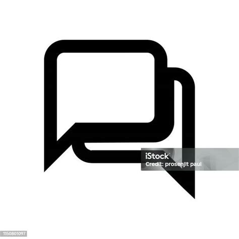 채팅 아이콘 Sms 아이콘 채팅 거품 코멘트 아이콘 통신 대화 아이콘 연설 거품 아이콘 벡터 평면 디자인 Brand Name Online Messaging Platform에