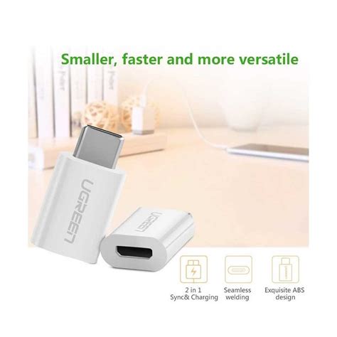 Ugreen 30154 Usb30 Type C Male To Micro Usb Female Adapter