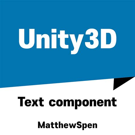 유니티 Ui Text Component
