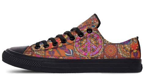 Peace Pattern Earthy Yes We Vibe