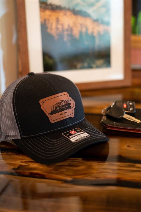 Custom Logo Leatherette Patch Hat Leatherette Patch Hat Custom Patch Hat Logo Patch Hat