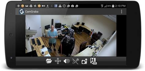 Ip Camera Android App Android Video Surveillance App Camgraba Zavio