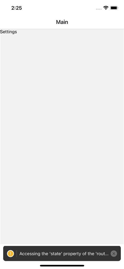 Nested Navigators Re Render And Throw Warning Accessing The State
