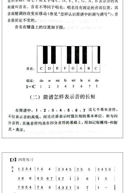 音乐简谱知识 音乐基础知识入门音符 乐理知识符号 大山谷图库