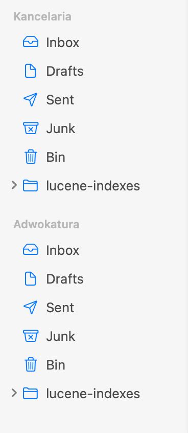 Apple Mail Lucene Indexes Folder Apple Community