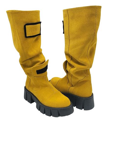 Bocanci Fronsati Giselle 2 Galben Passofino