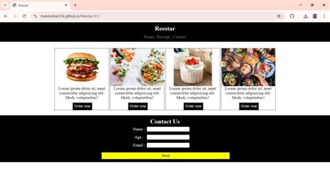 Mahendran P On Linkedin My First Website Using Html And Css