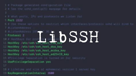 Encontrada Vulnerabilidade No LibSSH SempreUpdate