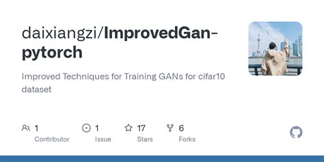 GitHub Daixiangzi ImprovedGan Pytorch Improved Techniques For