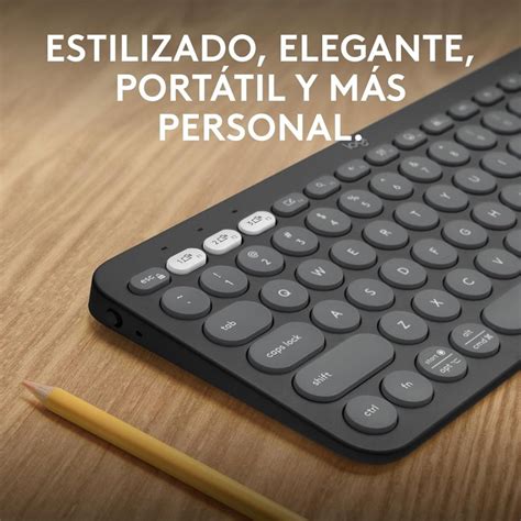 Logitech Pebble Keys 2 K380s Teclado Bluetooth Multi Dispositivo Grafite PcComponentes Pt