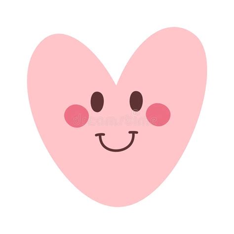Smiling Heart Character Stock Vector Illustration Of Smile 278745725
