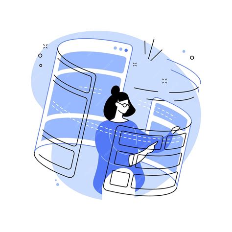 Premium Vector Cms Development Abstract Concept Vector Illustration