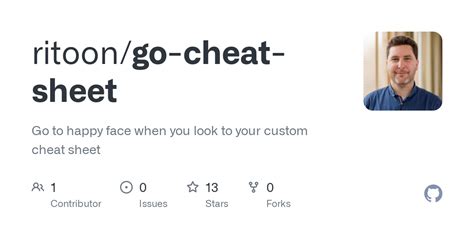 Github Ritoongo Cheat Sheet Go To Happy Face When You Look To Your Custom Cheat Sheet